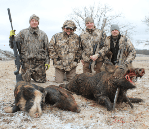 Hog Hunting Oklahoma - Side X Side Ranch